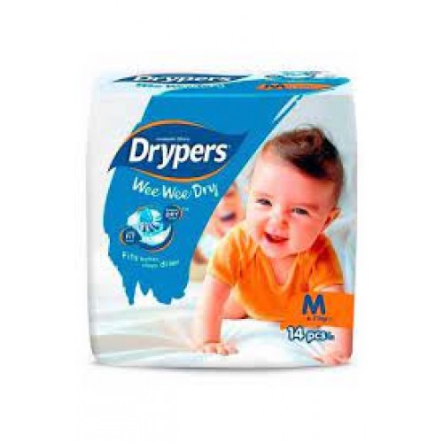 Drypers Medium 74 Pcs