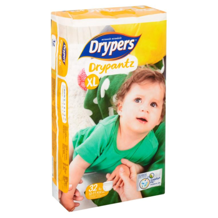 DRYPERS DRYPANTZ XL 32PCS